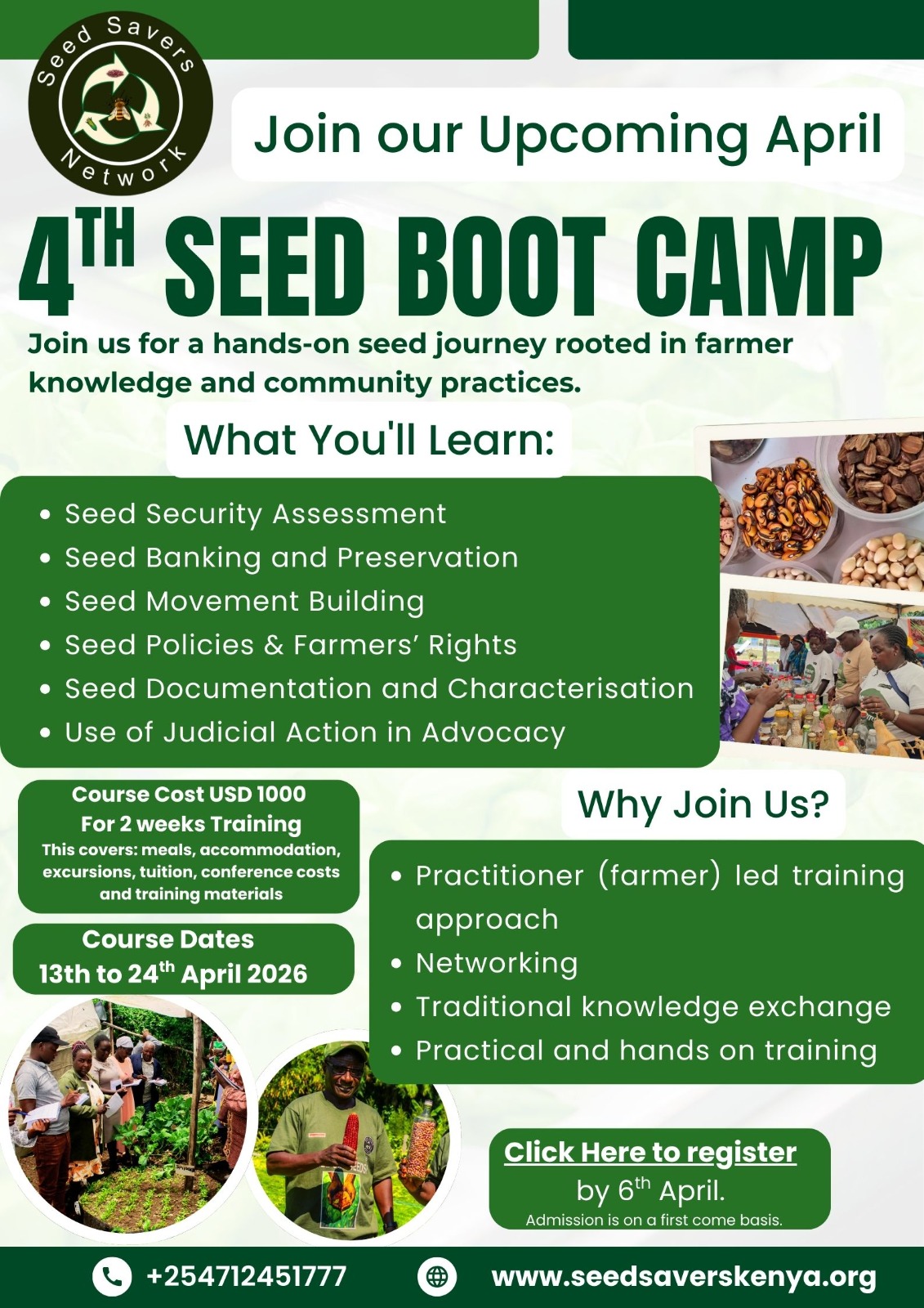 Seed Savers Network Kenya - The Biggest Community SeedBank Platform in ...